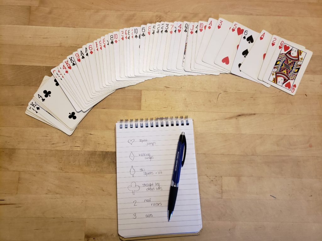 Playing Card Workout - Melissa Moves Well