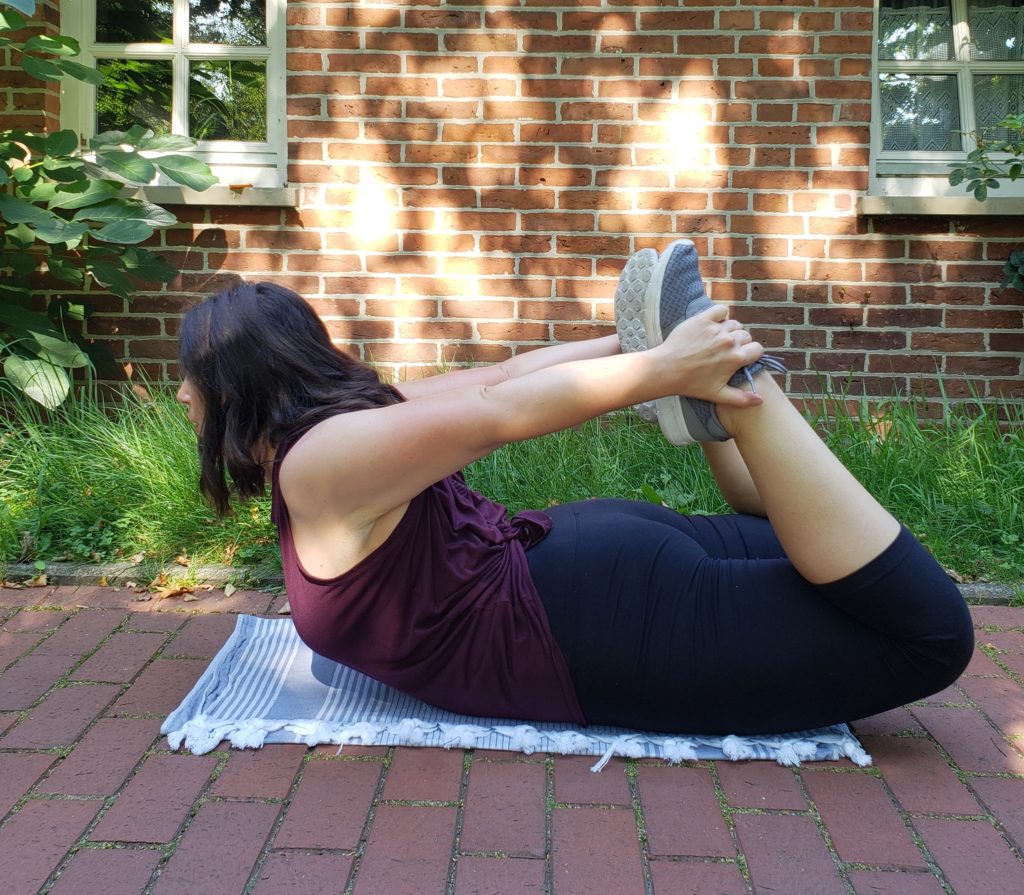 Modifying Bow Pose - Melissa Moves Well